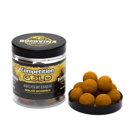 Boilies Bucovina Baits Soluble Competition Gold Squid and Scopex 16 ...