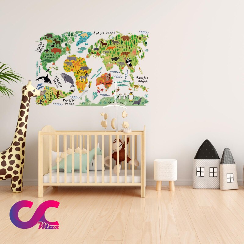 Sticker Decorativ, Educativ, Autoadeziv CCmax, Fauna Planetei ...