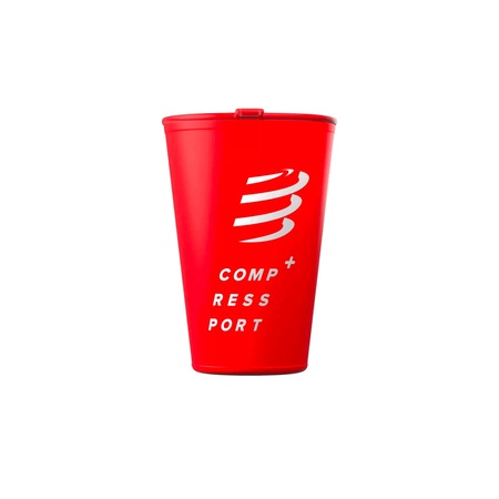 Сгъваема чаша Compressport Fast Cup, червена - eMAG.bg