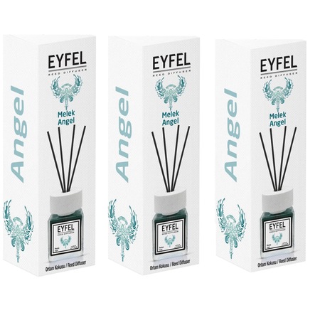 Set 3 Eyfel Melek Angel odorizant de camera cu betisoare 120ml - eMAG.ro
