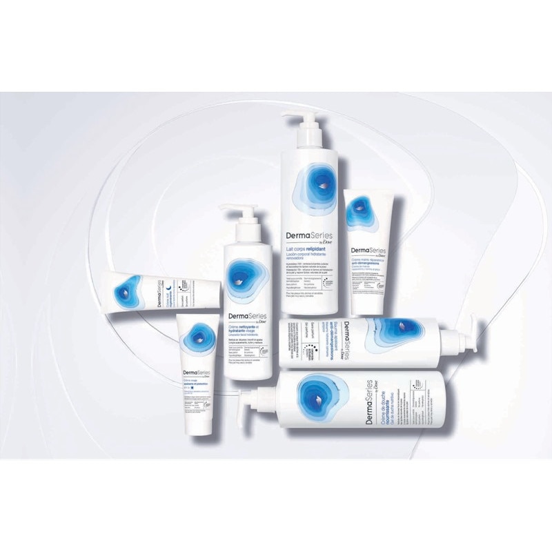 Derma Series Комплект балсам за тяло против подсичане 300 ml, Почистващ ...