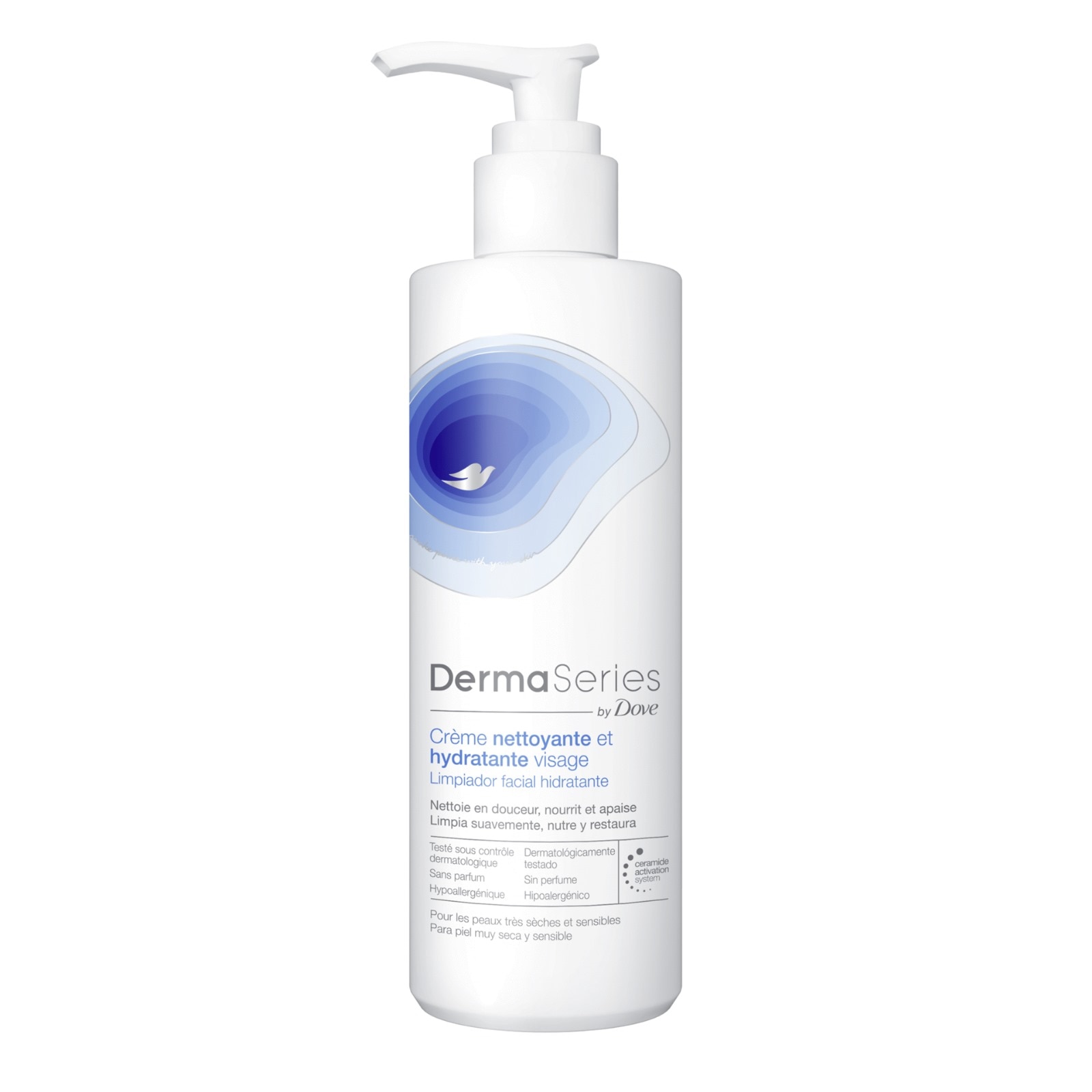 Derma Series Комплект балсам за тяло против подсичане 300 ml, Почистващ ...