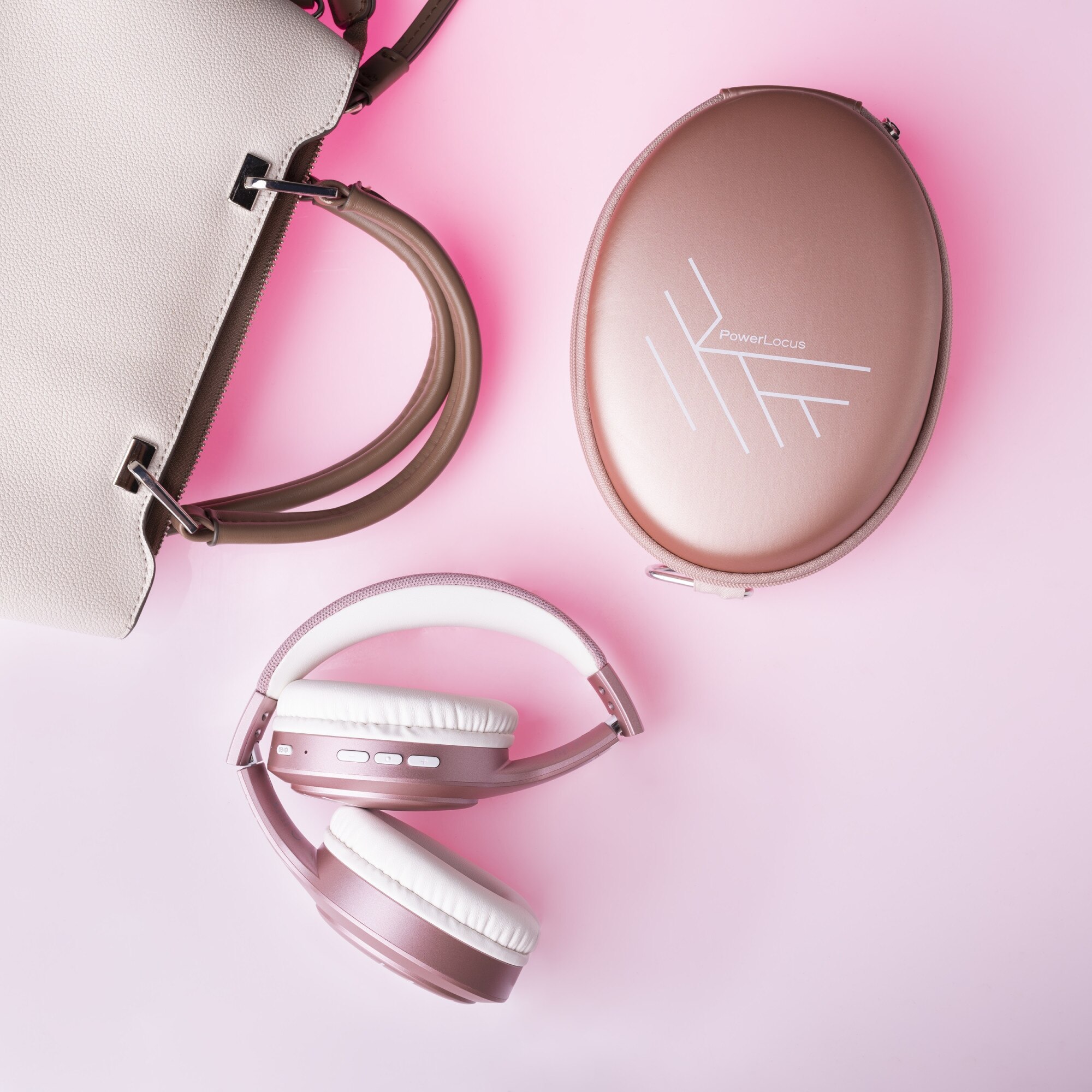 Безжични Bluetooth Слушалки PowerLocus P19, Bluetooth 5.3, 3 EQ режима ...