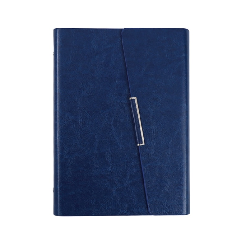 Set 2 agende business, cu coperta din piele PU, A5, 100 file, 23.5x17cm ...