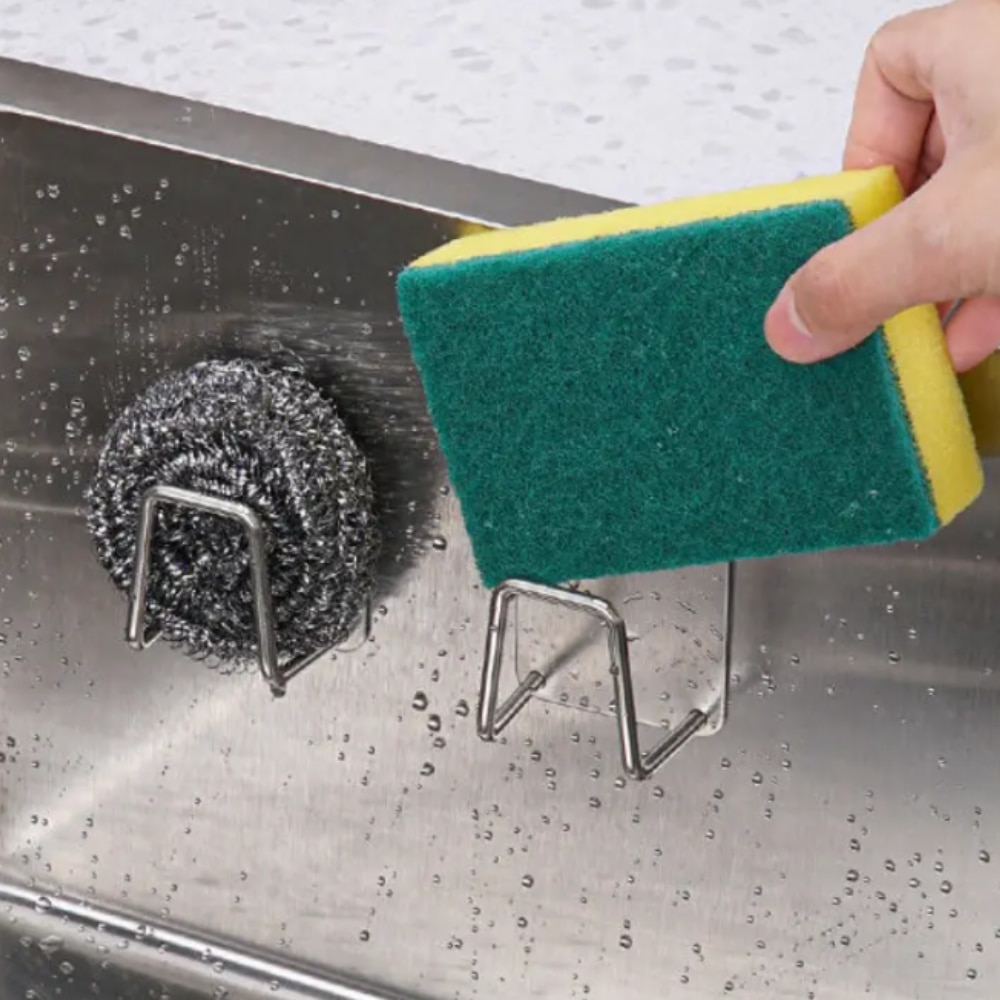 Suport burete vase autoadeziv, universal, otel, 5x5cm, argintiu - eMAG.ro