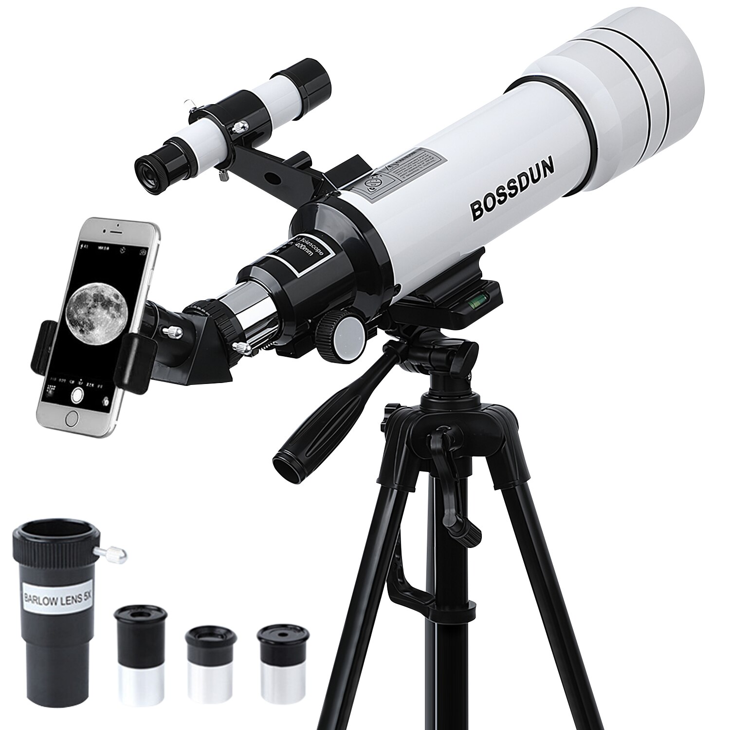 Telescop astronomic Y40070, YANX, Obiectiv Barlow, 20-334X, reglabil ...