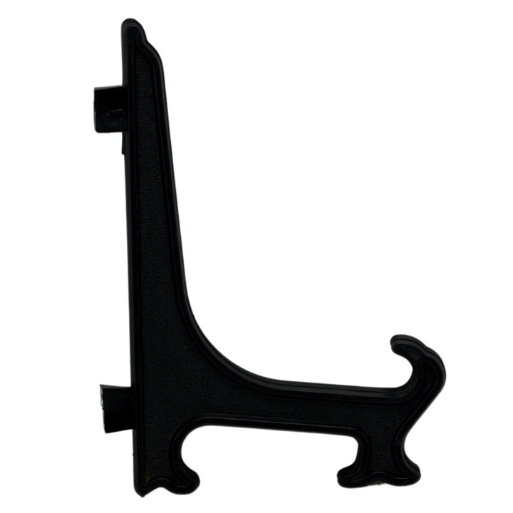 Suport pentru tablouri, rame foto, farfurii, plexiglas negru, 13 cm ...