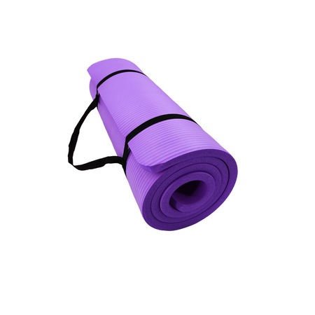 Saltea pentru yoga, 183x60x1cm, Violet - eMAG.ro