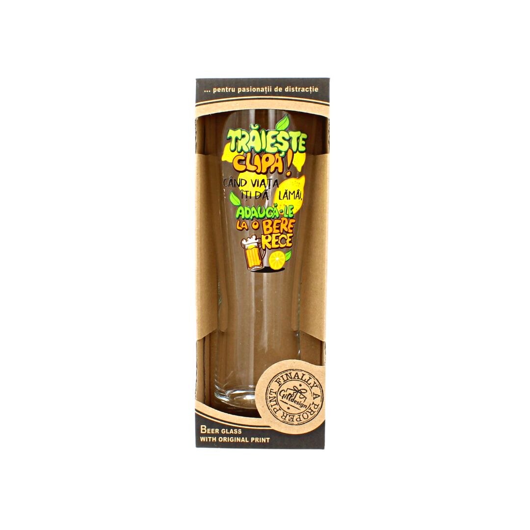Pahar pentru bere TRAIESTE CLIPA 600ml - eMAG.ro