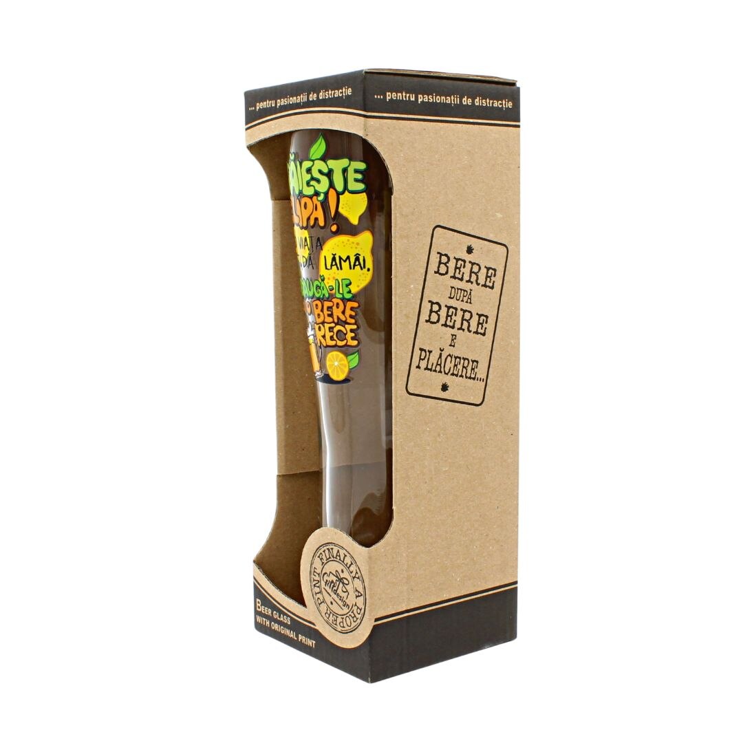 Pahar pentru bere TRAIESTE CLIPA 600ml - eMAG.ro