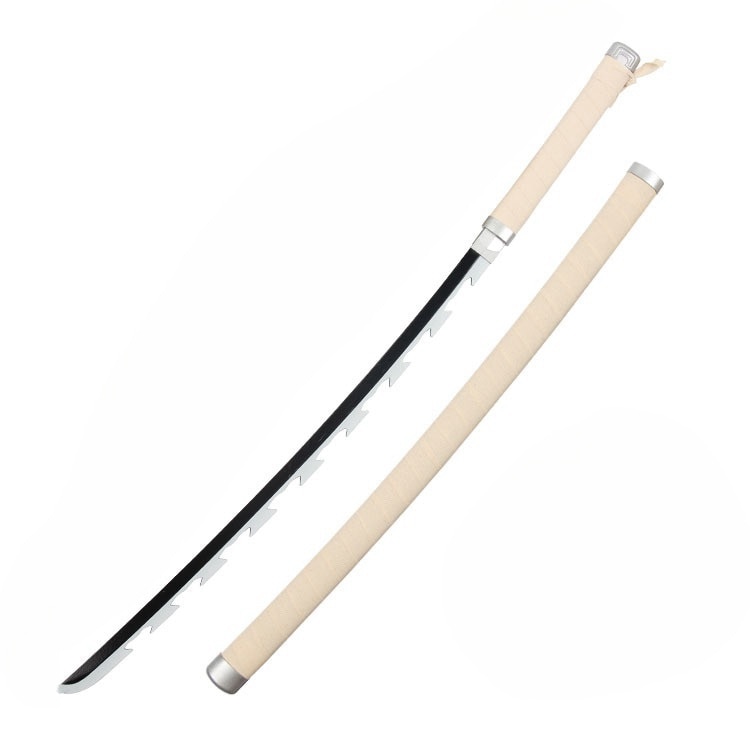 Sabie Katana a lui Inosuke Hashibira Demon Slayer cu Teaca, 104 CM, din ...