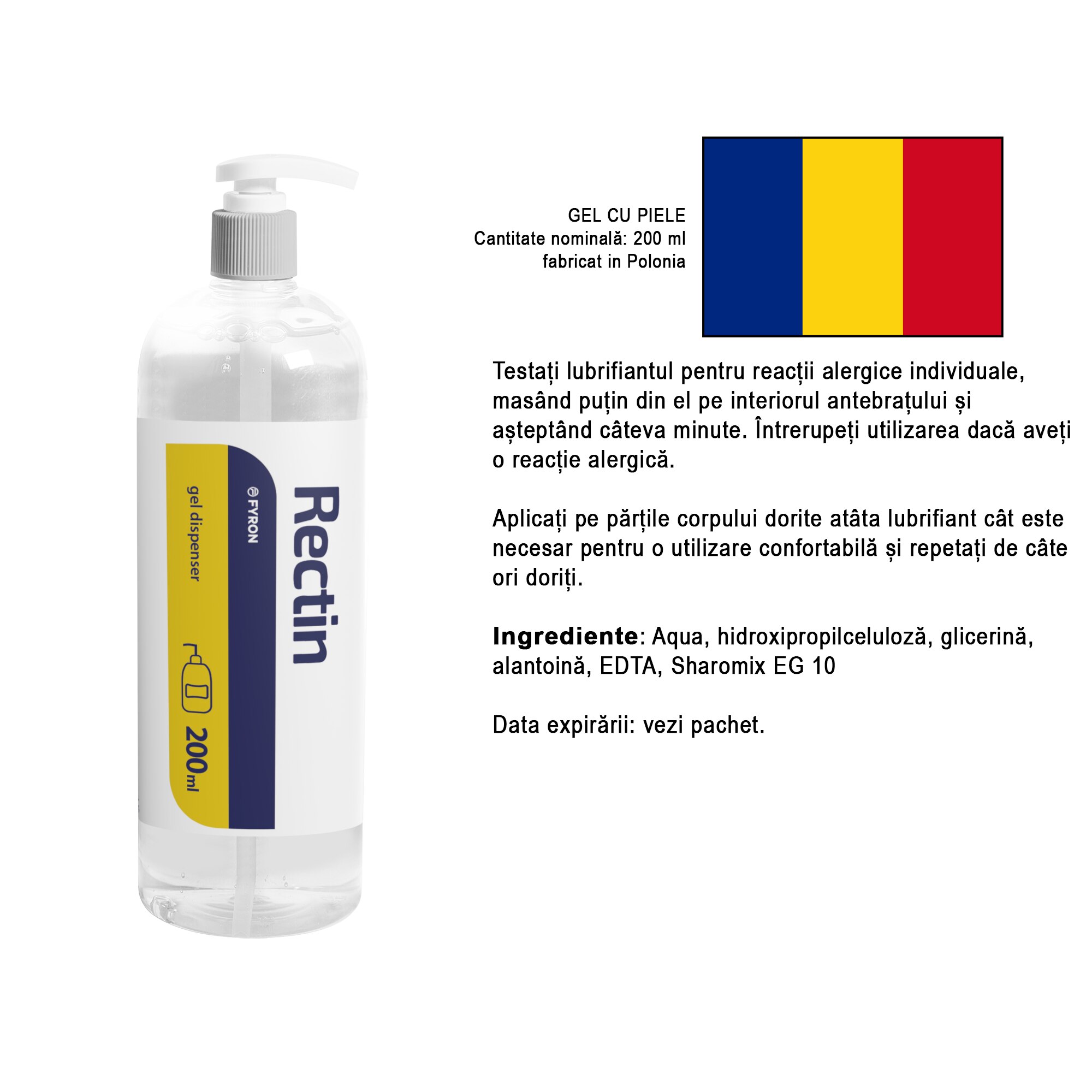 Gel Rectin, 200ml, Multicolor - eMAG.ro