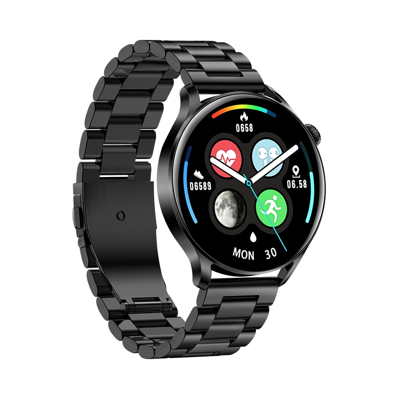 Ceas Smartwatch PulsePro™ StyleLite, Display 1.36" Touchscreen, Android ...