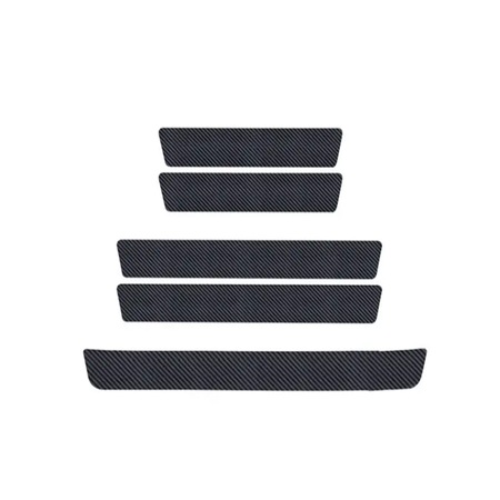 Set 5 bucati banda neagra autocolanta de protectie impotriva ...