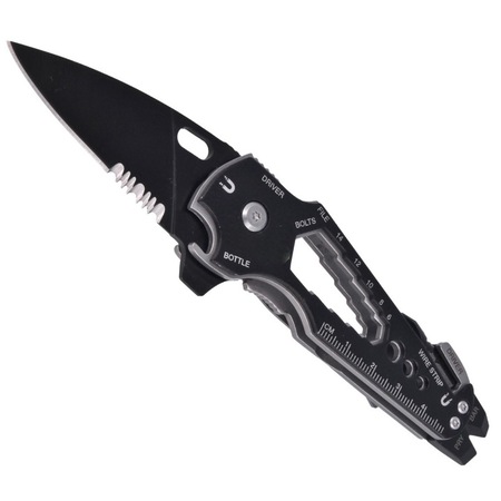 Cutit multifunctional 15in1, SmartknifePlus, Negru - eMAG.ro