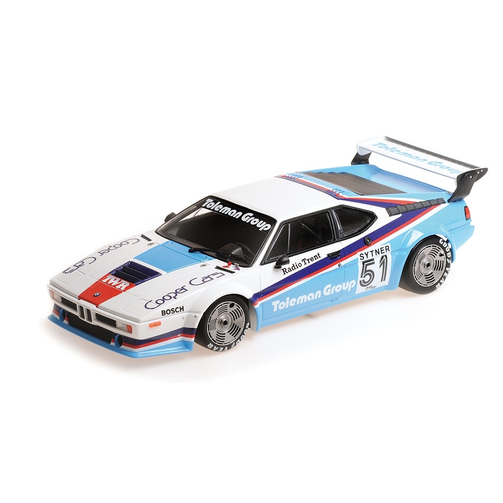 Macheta BMW M1 Toleman Group Motorsport 1 of 300 pcs - 1/18 Minichamps ...