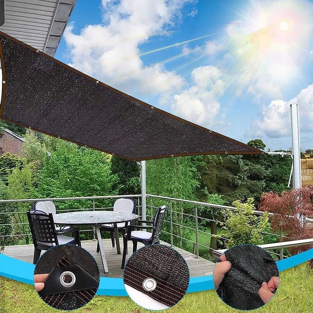 Copertina pentru gradina, 3x3m, Protectie UV, HDPE, Crem - eMAG.ro