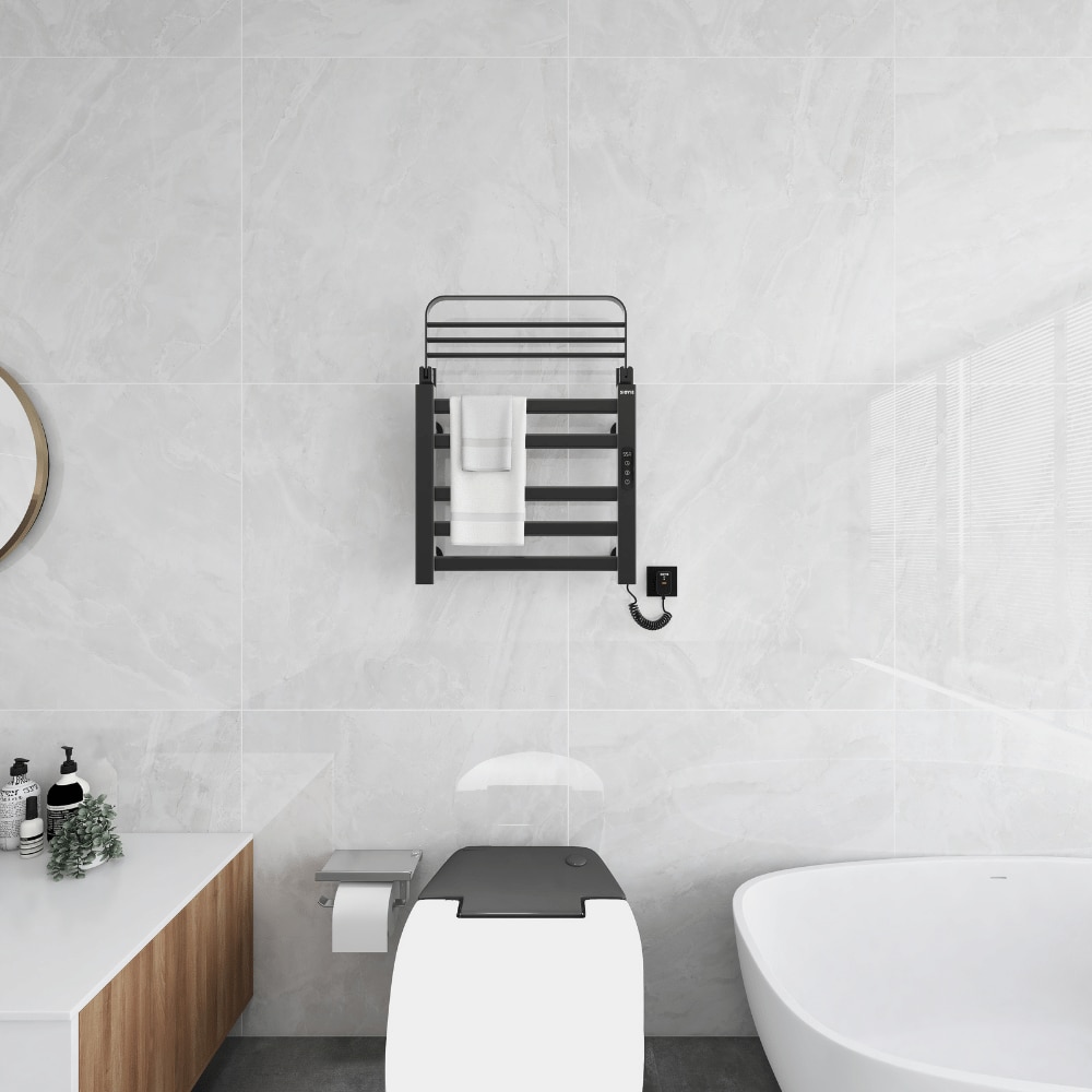 Radiator baie, 180 W, Negru - eMAG.ro