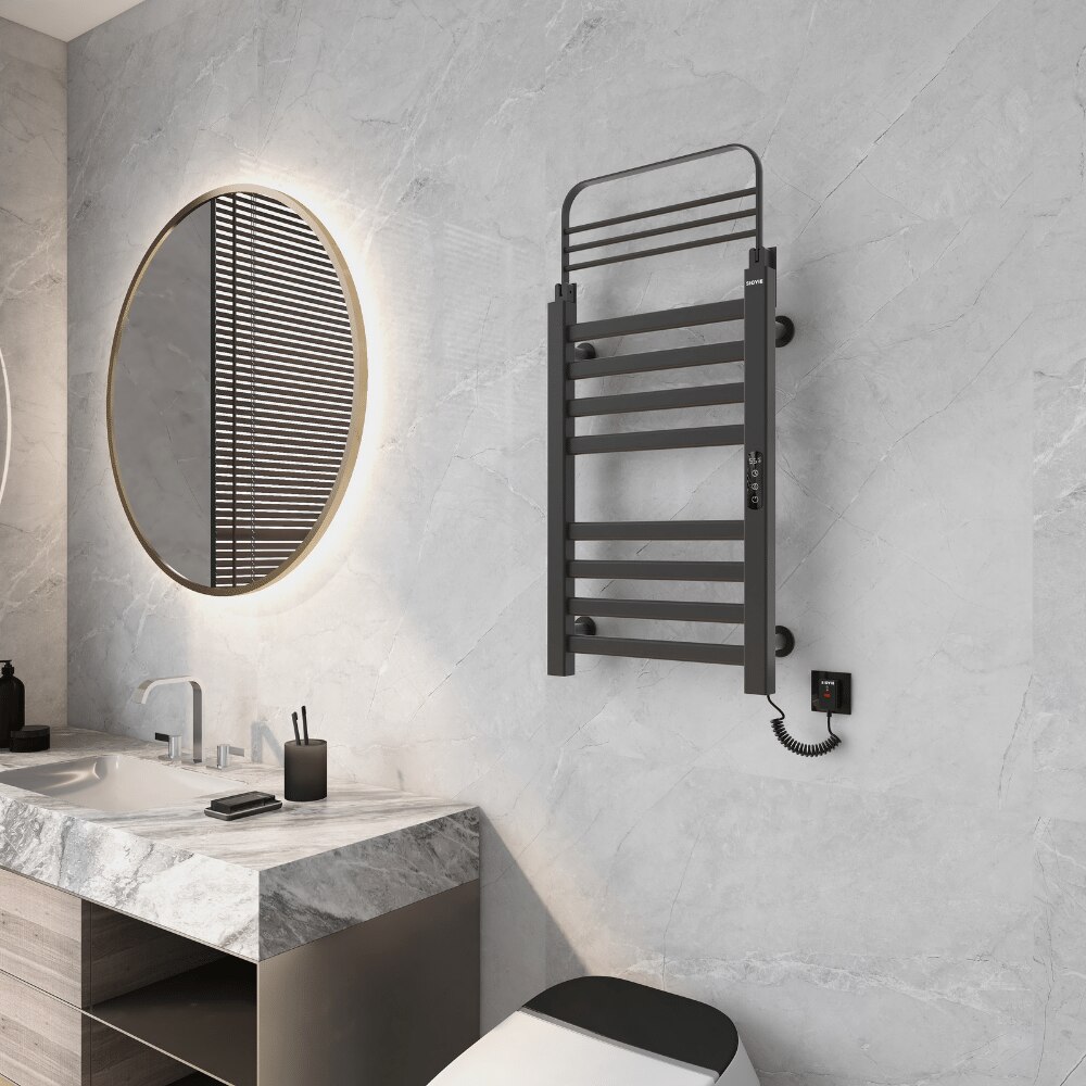 Radiator baie, 180 W, Negru - eMAG.ro