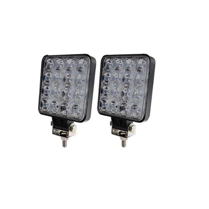Set 2 proiectoare 48w si proiector de tip Ledbar offroad 240W ...