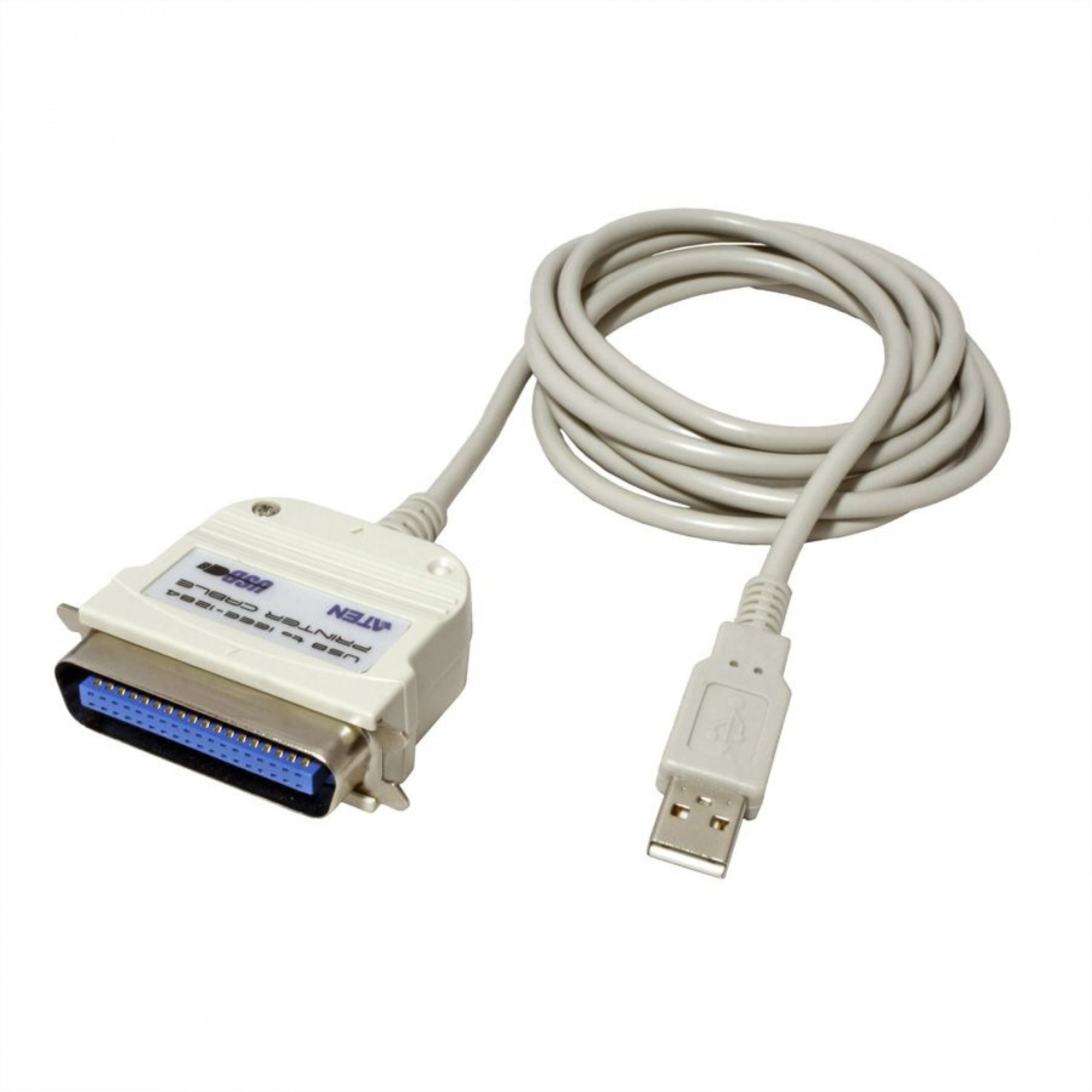 Cablu USB la paralel Centronics IEEE128 1.8m, ATEN UC1284B - eMAG.ro