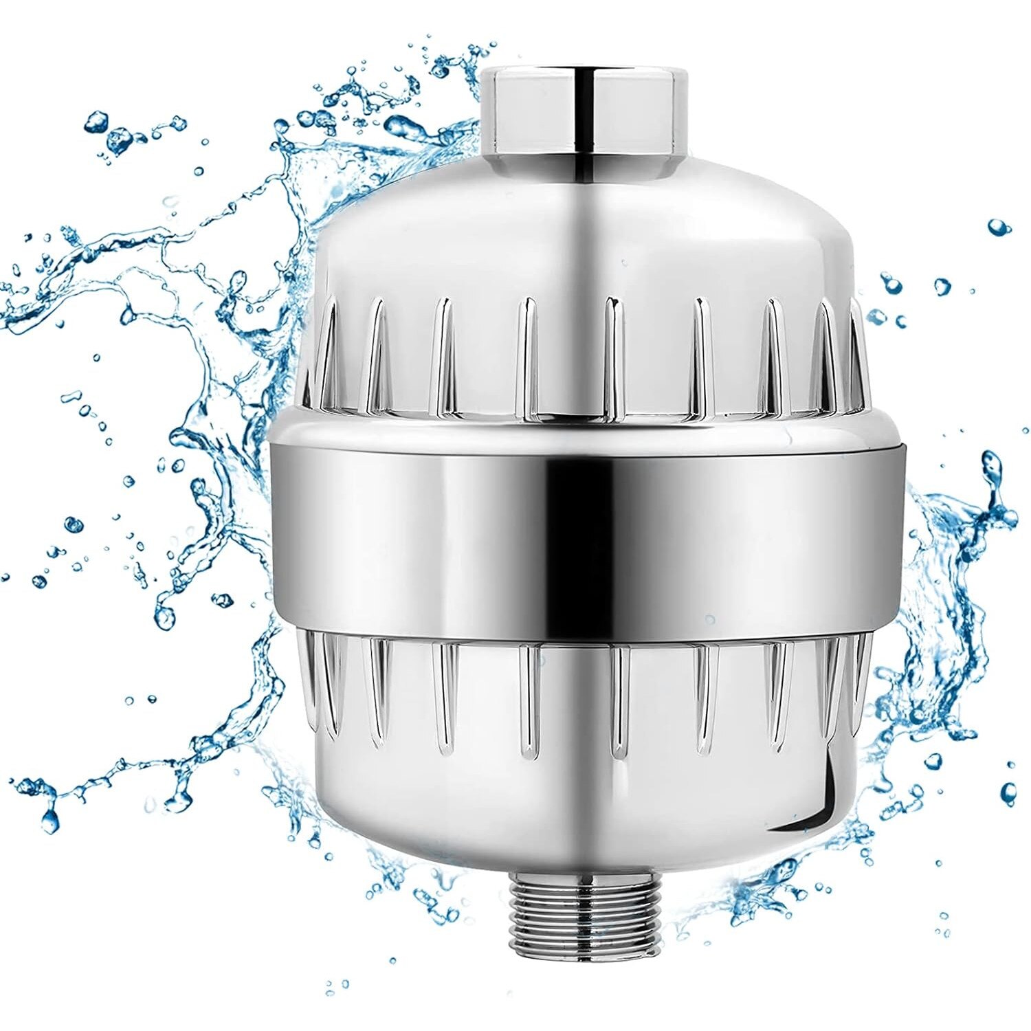 Filtru de apa pentru dus cu 20 de stagii de filtrare, MOSMAOO®, Elimina ...