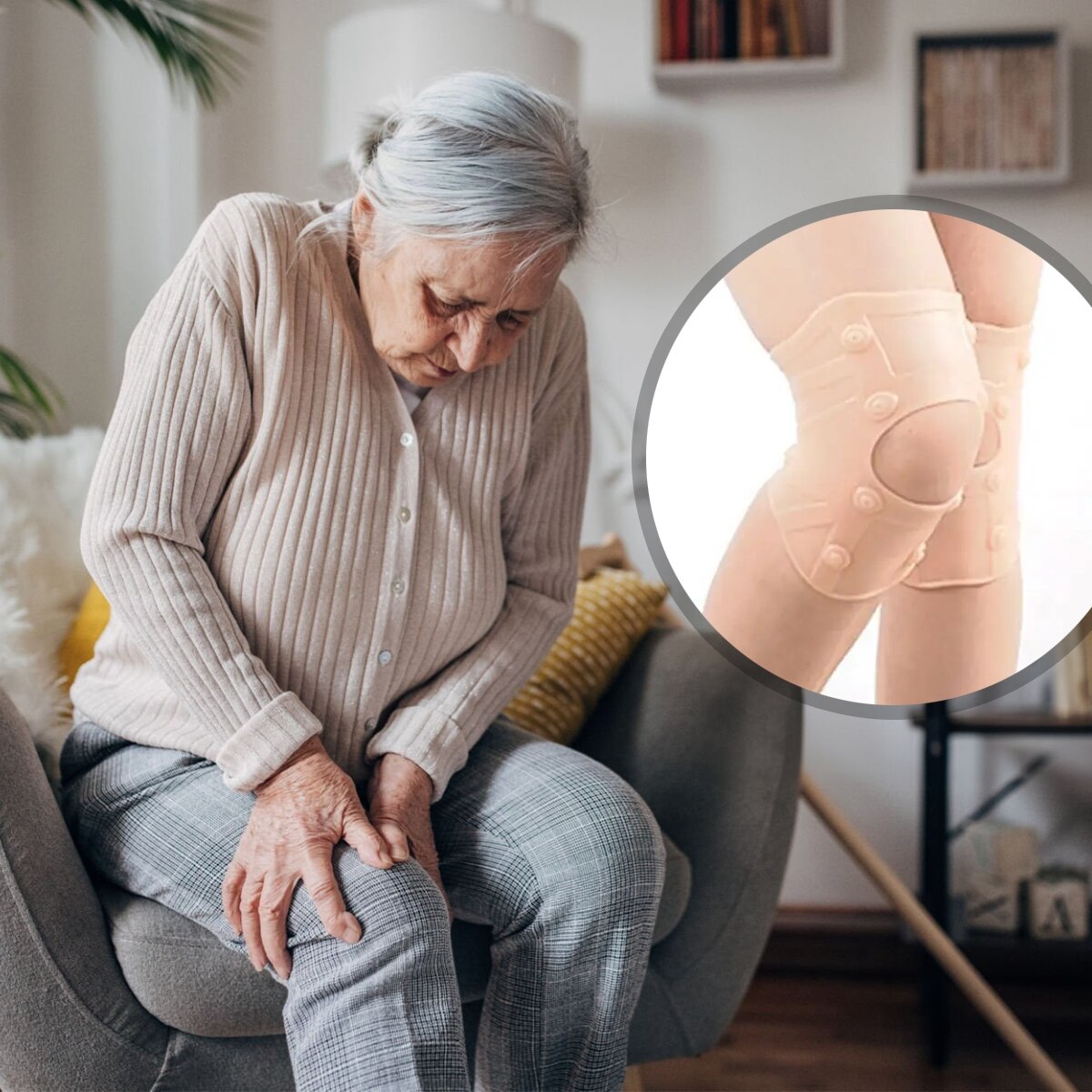 Genunchiera, Silicon, Bej - eMAG.ro