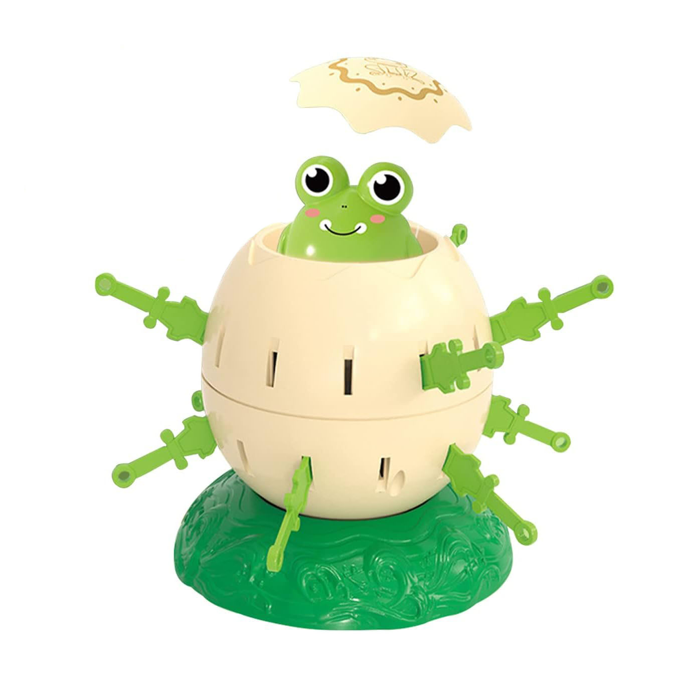 Mini joc pop-up pentru copii, Plastic, 3 ani+, Verde - eMAG.ro