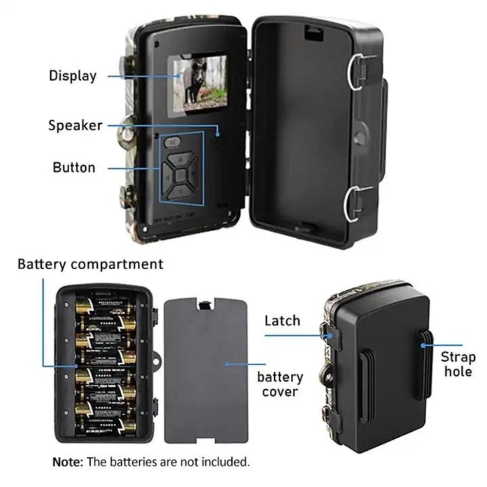 Camera Supraveghere Vanat cu Senzor de miscare 20m, Infrarosu, Night ...