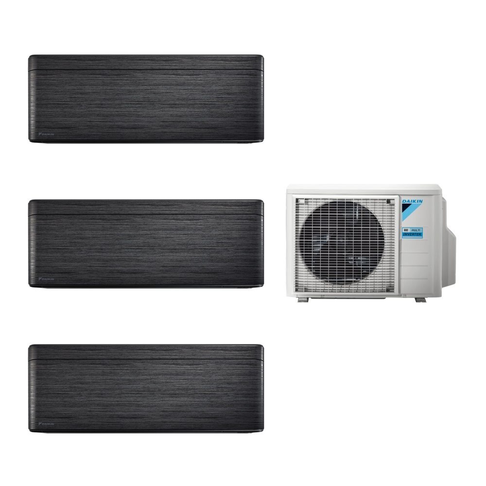 Aparat de aer conditionat multisplit Daikin Stylish cu doua unitati interne 9000 si una de 12000 ...