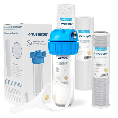 Sistem de filtrare apa, Wessper Water pro-filter 3/4", cu carbune ...