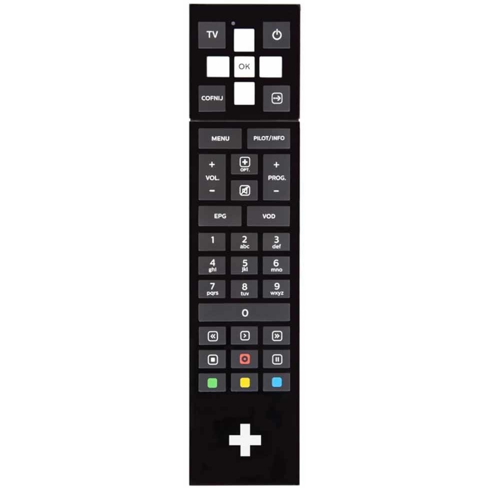 Telecomanda decodor, Plastic, Negru - eMAG.ro