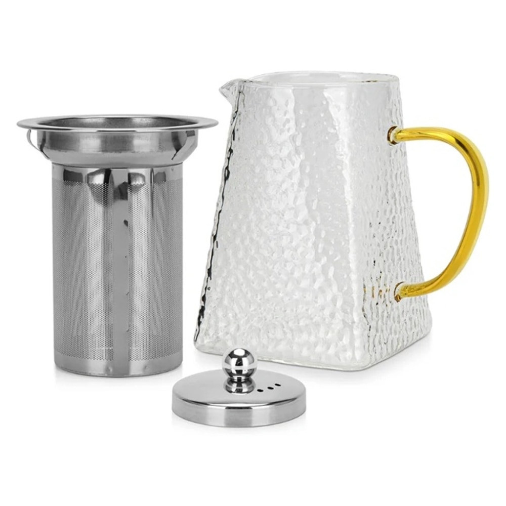 Set 2 ceainice, Quasar & Co.®, recipiente pentru ceai/cafea cu infuzor ...