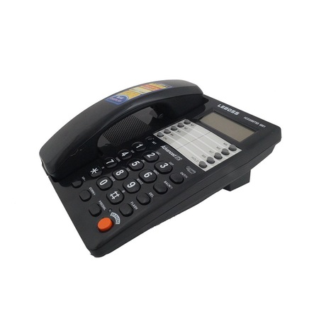 Telefon fix cu fir, Leboss, ecran digital, Negru - eMAG.ro