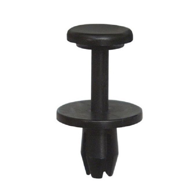 Set 100 nituri auto Restagraf, din plastic, negru, pentru elemente ...