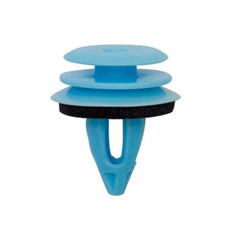 Set 10 clipsuri auto Restagraf, 8 mm, plastic, albastru, pentru fixare ...