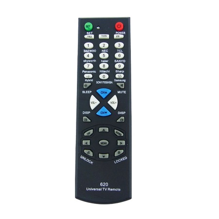 Telecomanda TV, Universal, 15x4.5x1.5 cm, Negru - eMAG.ro