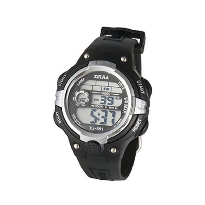 Ceas de mana digital pentru copii, Negru - eMAG.ro