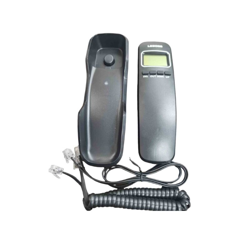 Telefon cu fir, Leboss, Negru - eMAG.ro