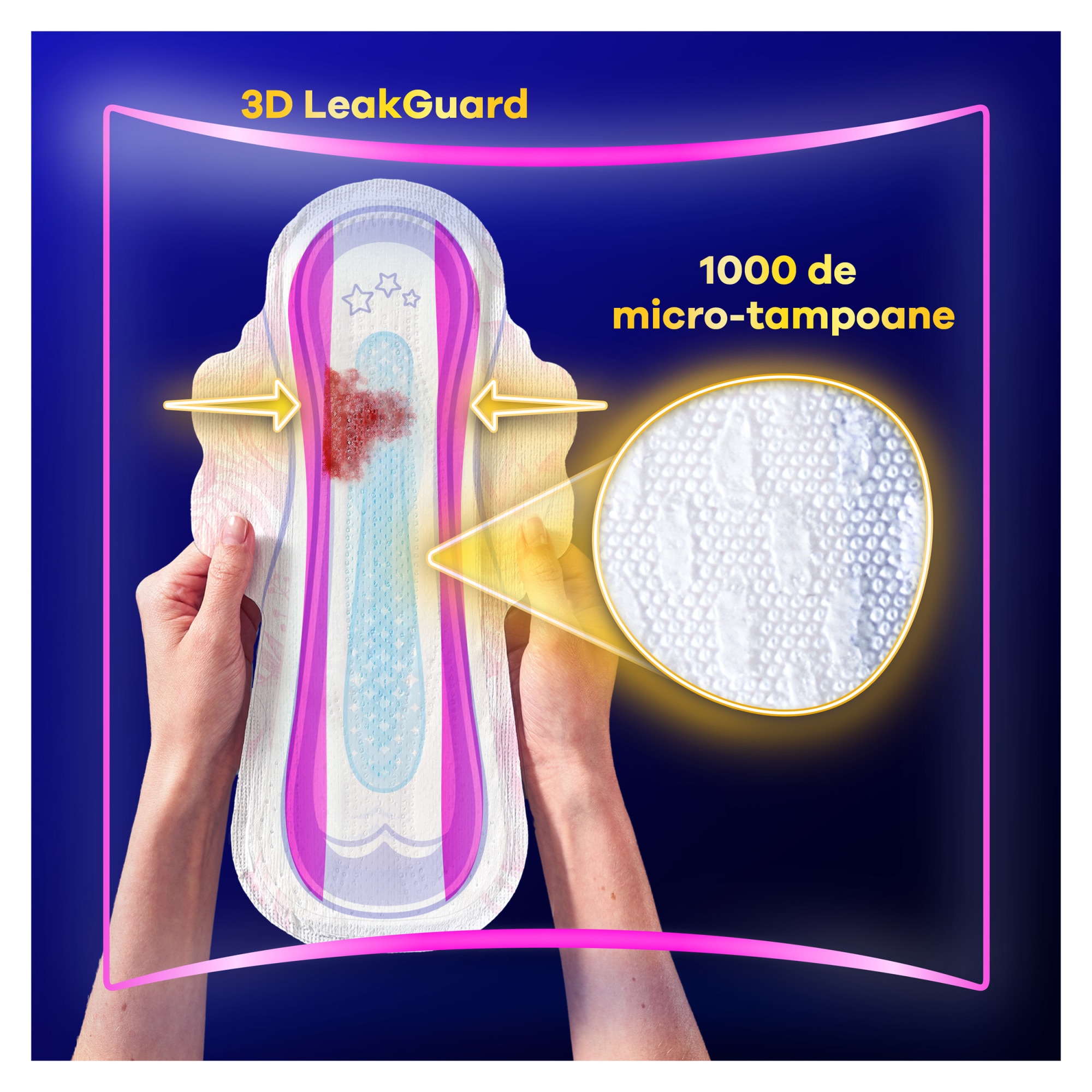 Absorbante Always Platinum Secure Night Quttro Pack, 20 buc - eMAG.ro