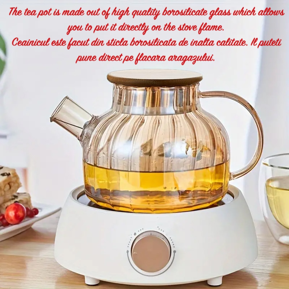 Ceainic, Quasar & Co.®, recipient pentru ceai/cafea cu filtru si capac ...