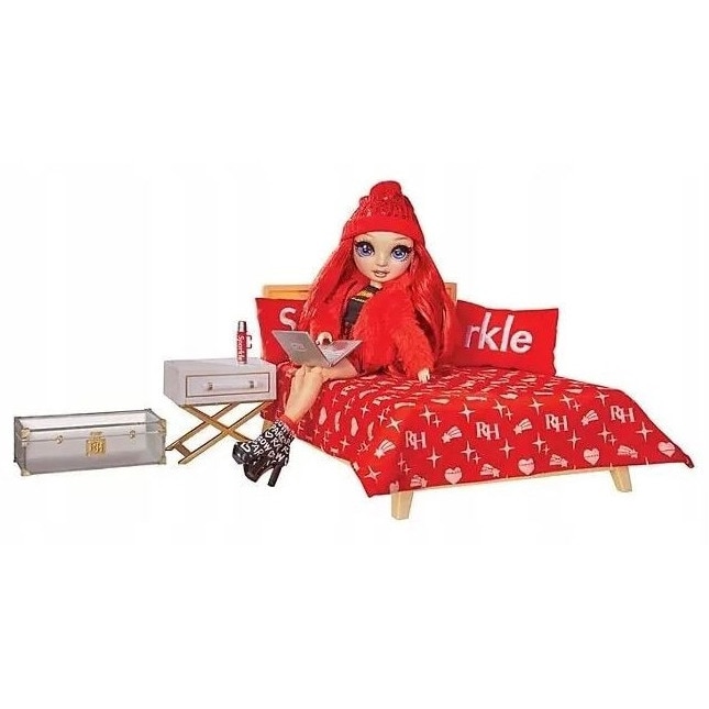 Papusa - Ruby Anderson, Rainbow High, Plastic, 4+ ani, 28 cm, Multicolor - eMAG.ro