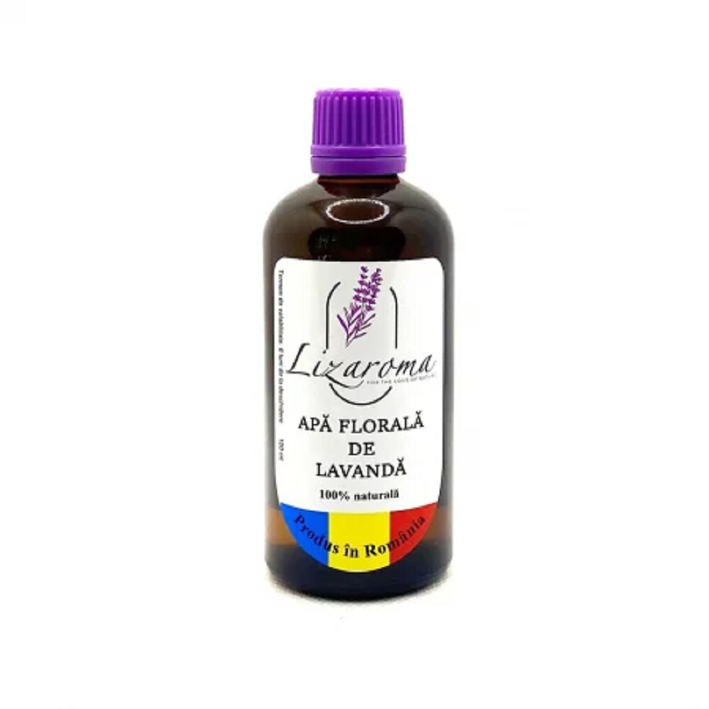 Set 3 piese odorizante: apa florala de lavanda cu rezerva si saculet cu ...