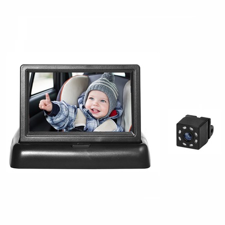 Camera video de masina pentru monitorizarea bebelusilor si copiilor ...