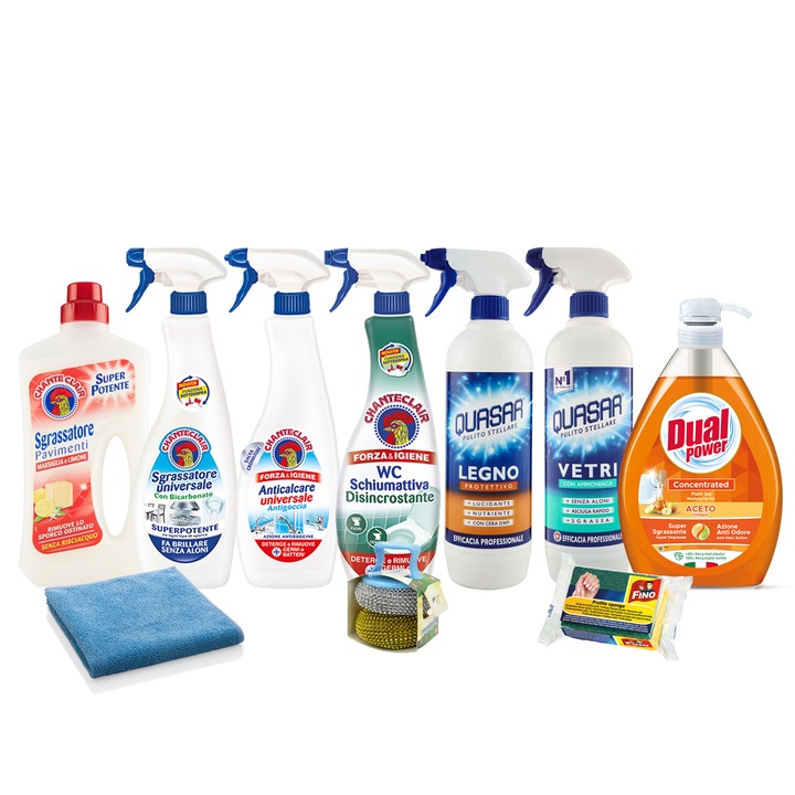 Set Complet 10 Produse de Curatenie HomeCare - eMAG.ro