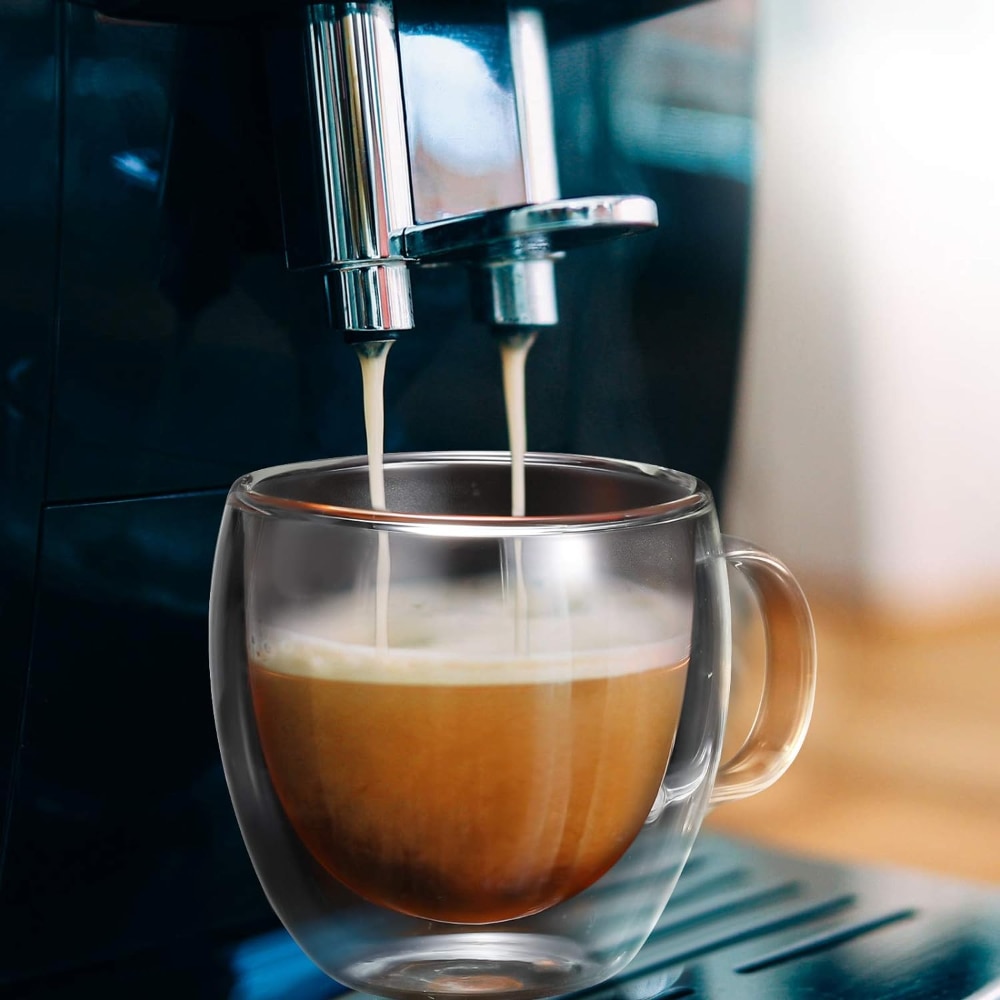 Set 6 cesti cu pereti dubli Quasar & Co.®, espresso/ristretto ...