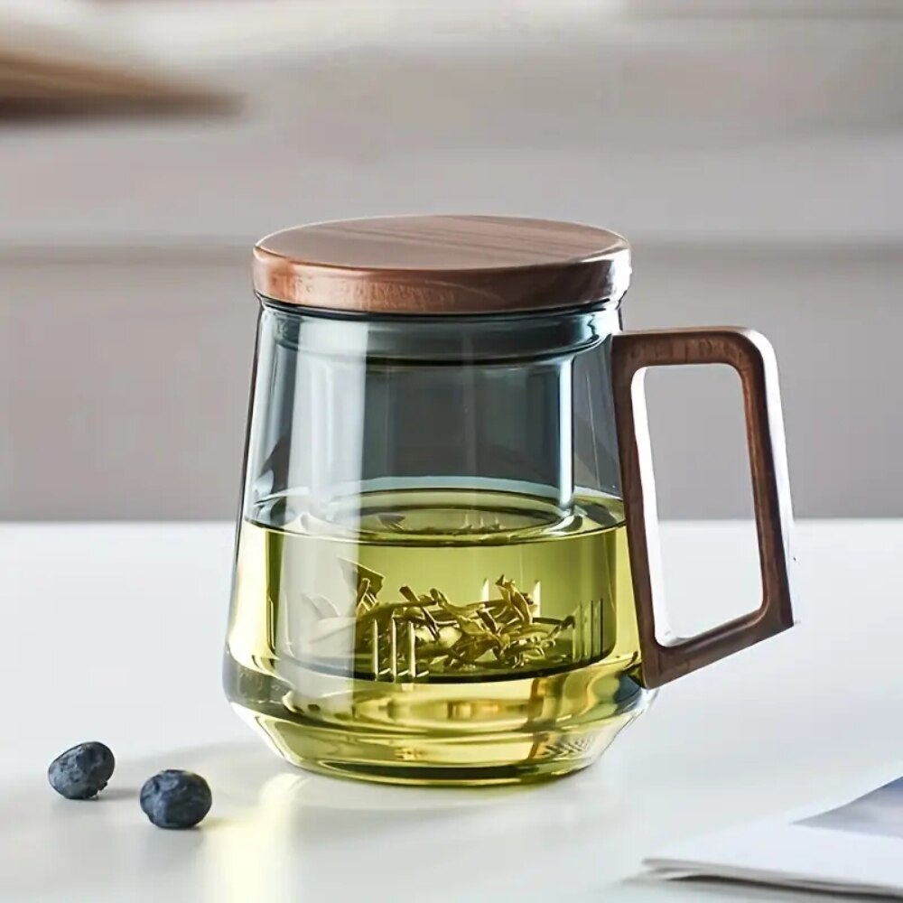 Cana cu infuzor, Quasar & Co.®, recipient pentru ceai/cafea, capac si ...