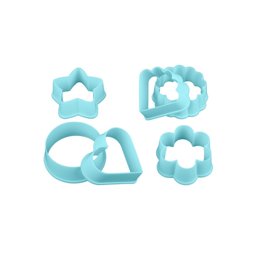 Set 6 forme prajituri, albastre - eMAG.ro