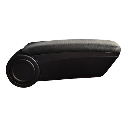 Cotiera auto rabatabila Rati Armster, capac piele ecologica, negru ...