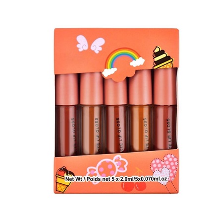 Set 5 rujuri lichide, Rezistente la apa, Mat, Multicolor - eMAG.ro